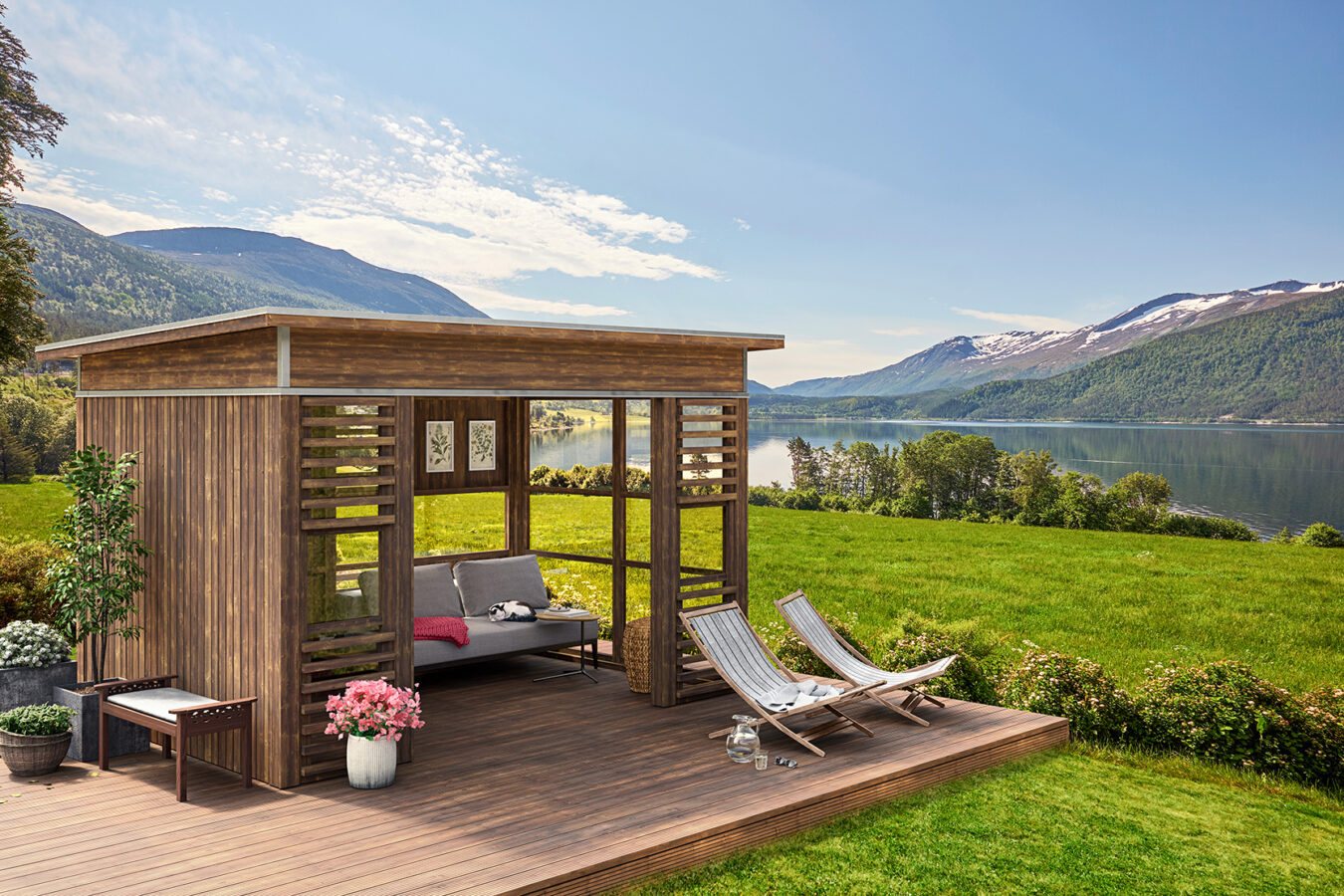 Hagestue 1802 | Liten hagestue med godt lysinnslipp | Talgø