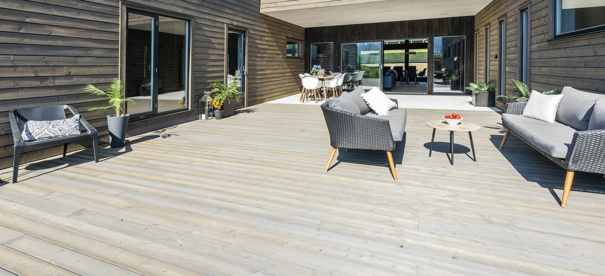 Concise terrassebord til moderne terrasse | Impregnert terrassebord