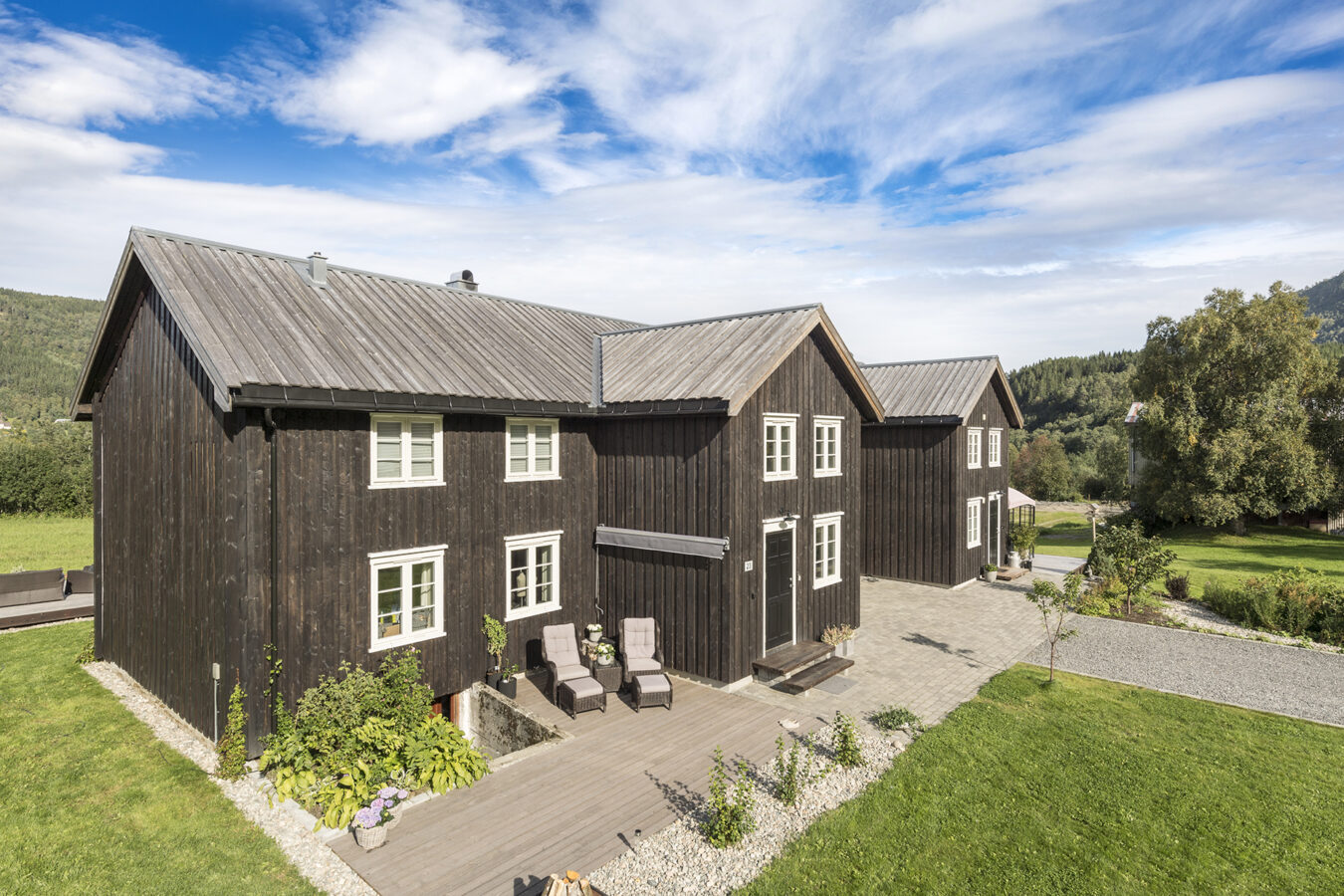 Tretak klassisk | Dobbelbehandlet MøreRoyal tak | Lite vedlikehold