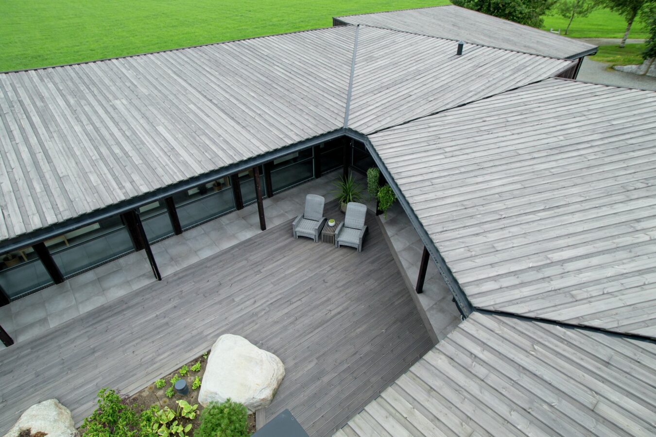 Tretak klassisk | Dobbelbehandlet MøreRoyal tak | Lite vedlikehold