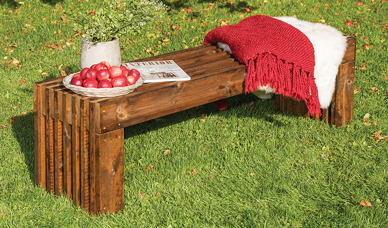 DIY – Bygg en moderne benk til hagen - Talgø MøreRoyal