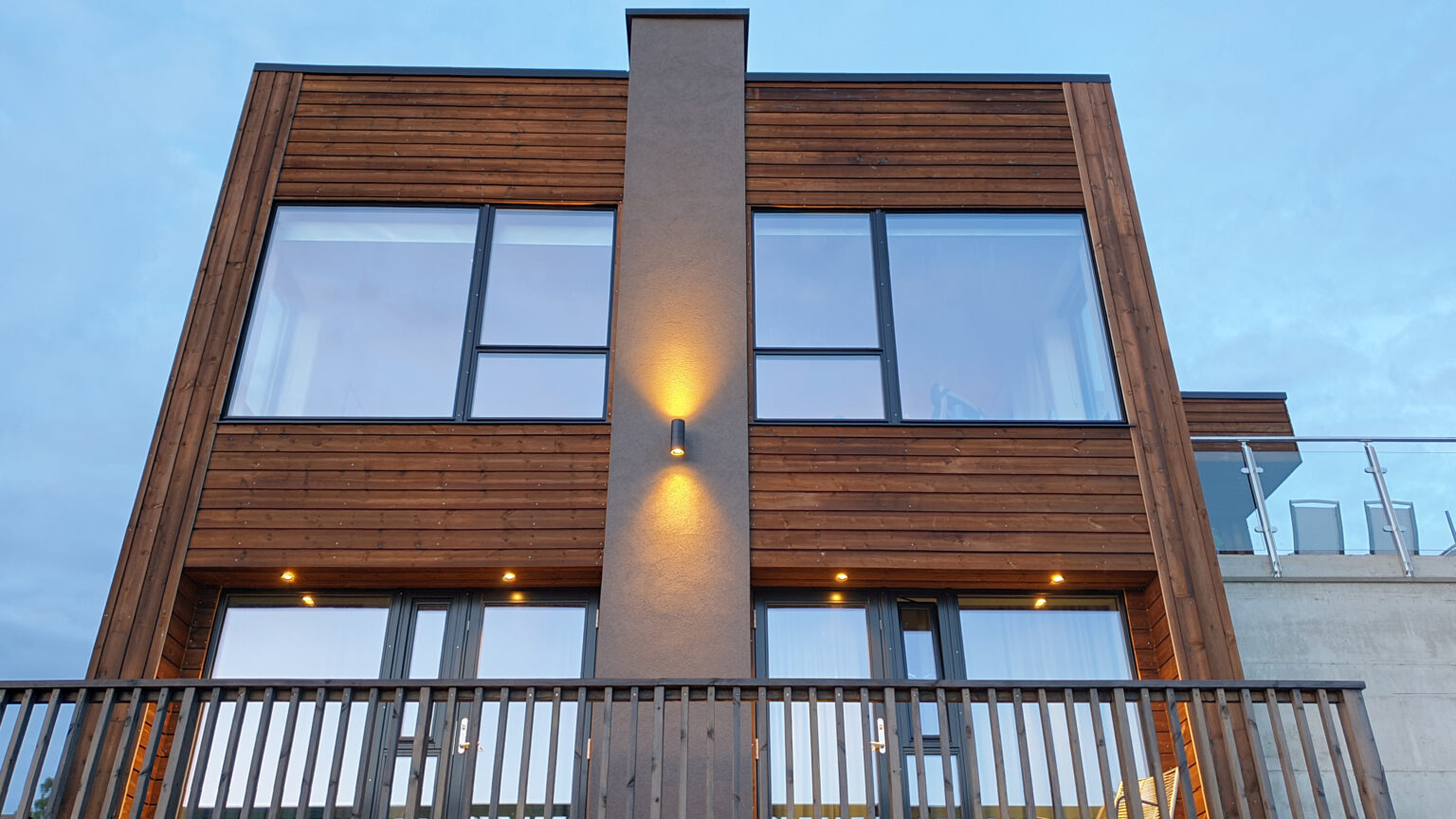 Lekter som rekkverk - Talgø MøreRoyal