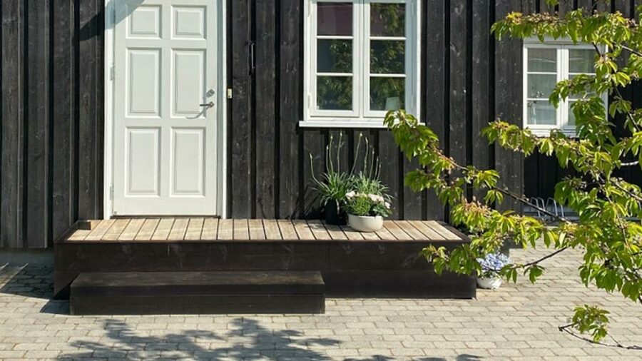 DIY: Trapp ved inngangsparti - Talgø MøreRoyal