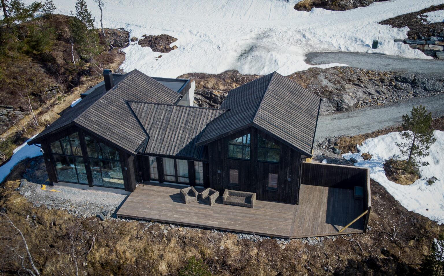 Hytteeldorado på Kvamskogen - Talgø MøreRoyal
